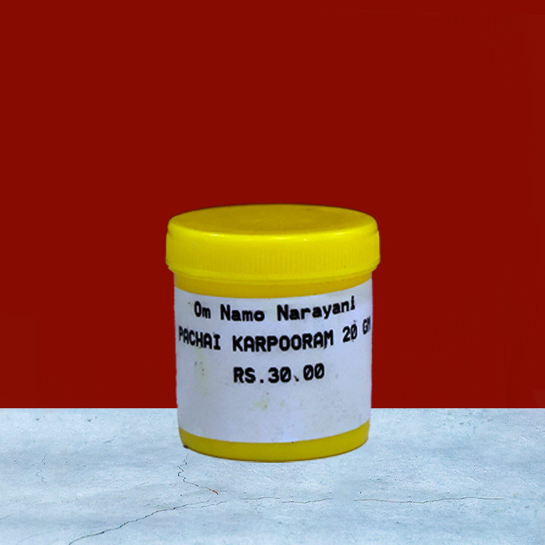 20g Pacha Karpooram Box – Natural Edible Camphor(Pack of 4) – Sripuram ...