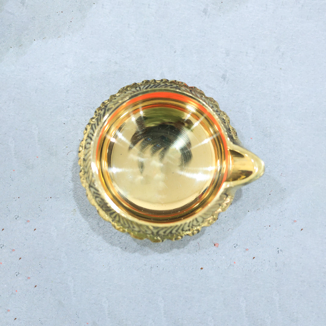 3" Wide Brass Kubera Deepam (Pack Of 4) – Sripuram Store