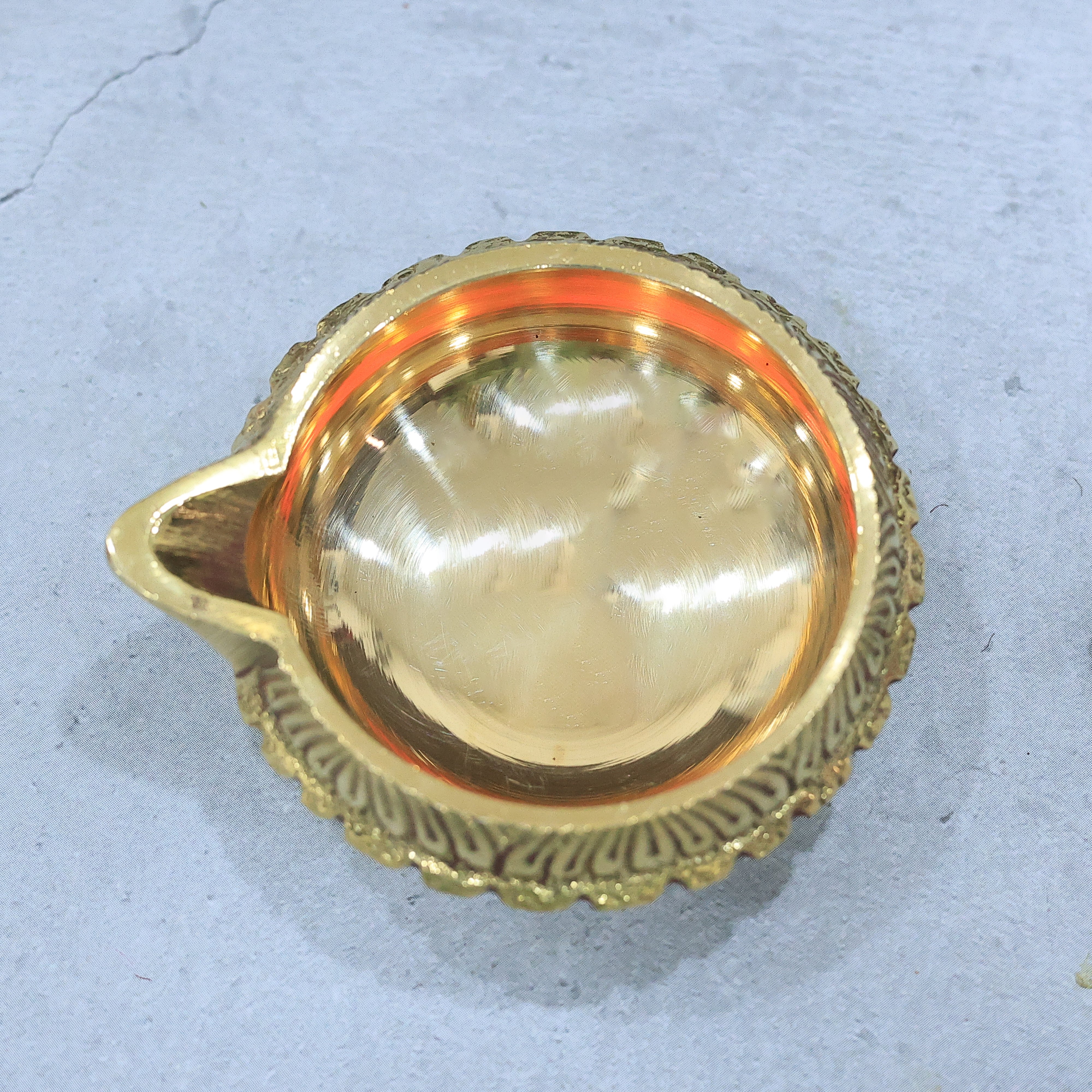 3.25" Wide Brass Kubera Deepam (Pack Of 4) – Sripuram Store